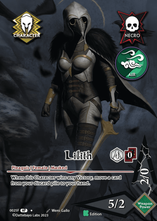 Lilith (Full Art) C0025F Kickstarter Edition