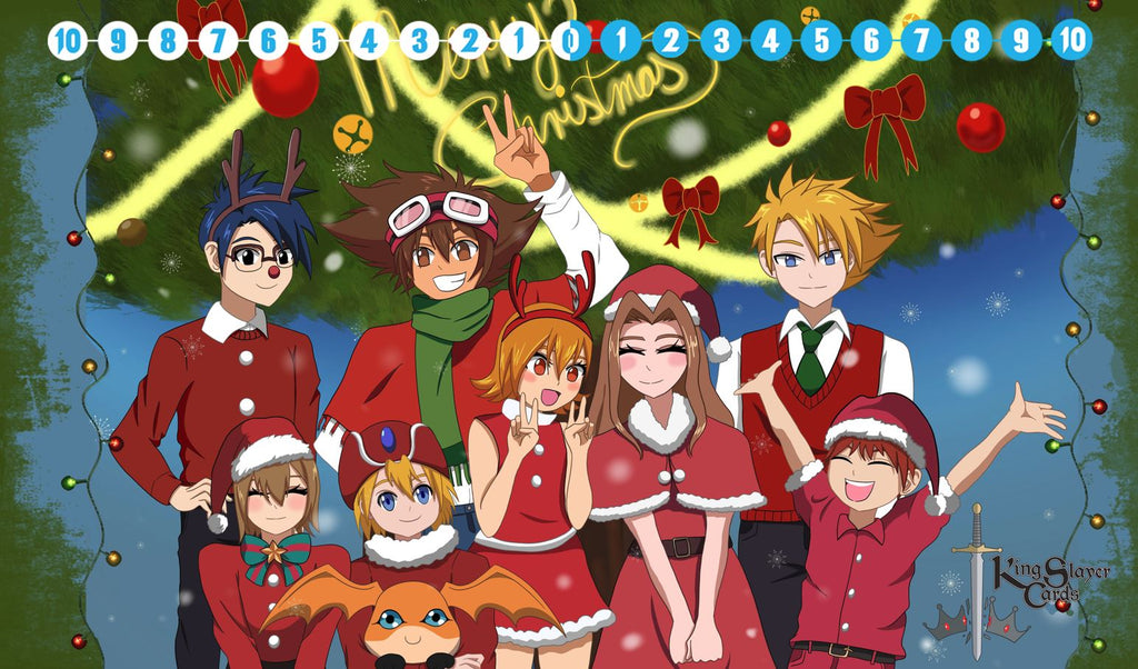 Digimon Holiday Tamer Playmat